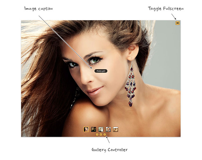 Fullscreen Gallery Theme • Themify