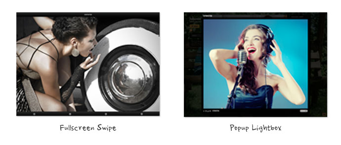 Fullscreen Gallery Theme • Themify