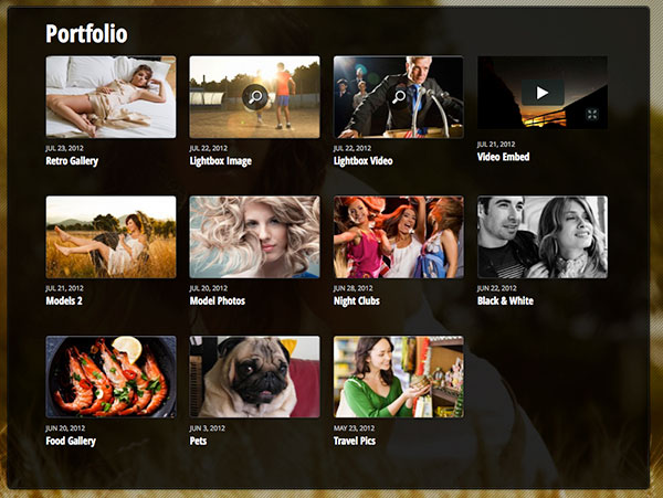 Fullscreen Gallery Theme • Themify Fullscreen Gallery Theme • Themify