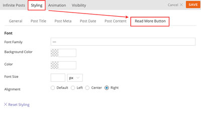 Infinite Posts • Themify