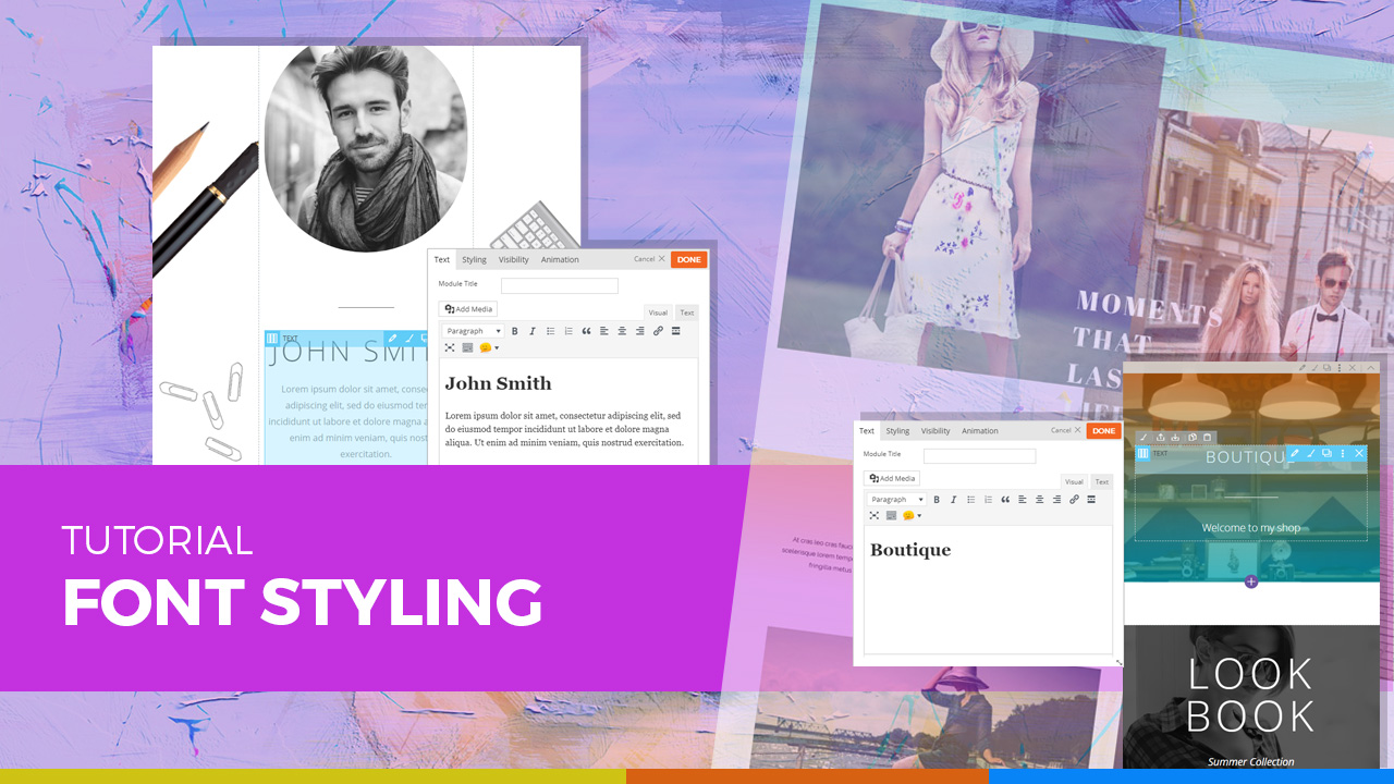 How to Set Font Styling for Mobile, Tablet, & Desktop with the Builder ...