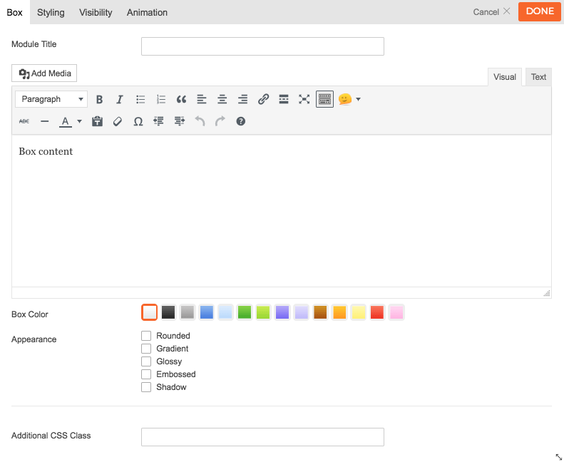 Builder Modules • Themify